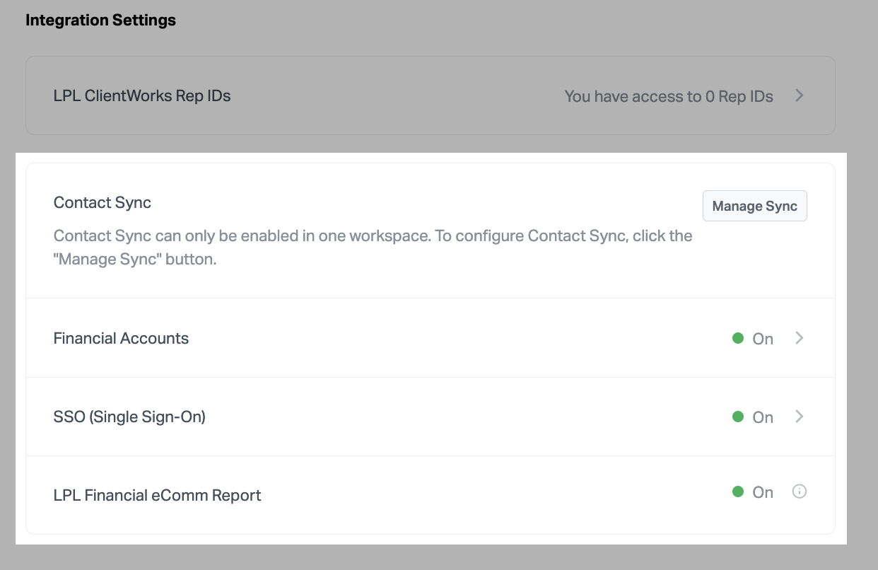 How to enable the LPL ClientWorks integration – Wealthbox Help Center